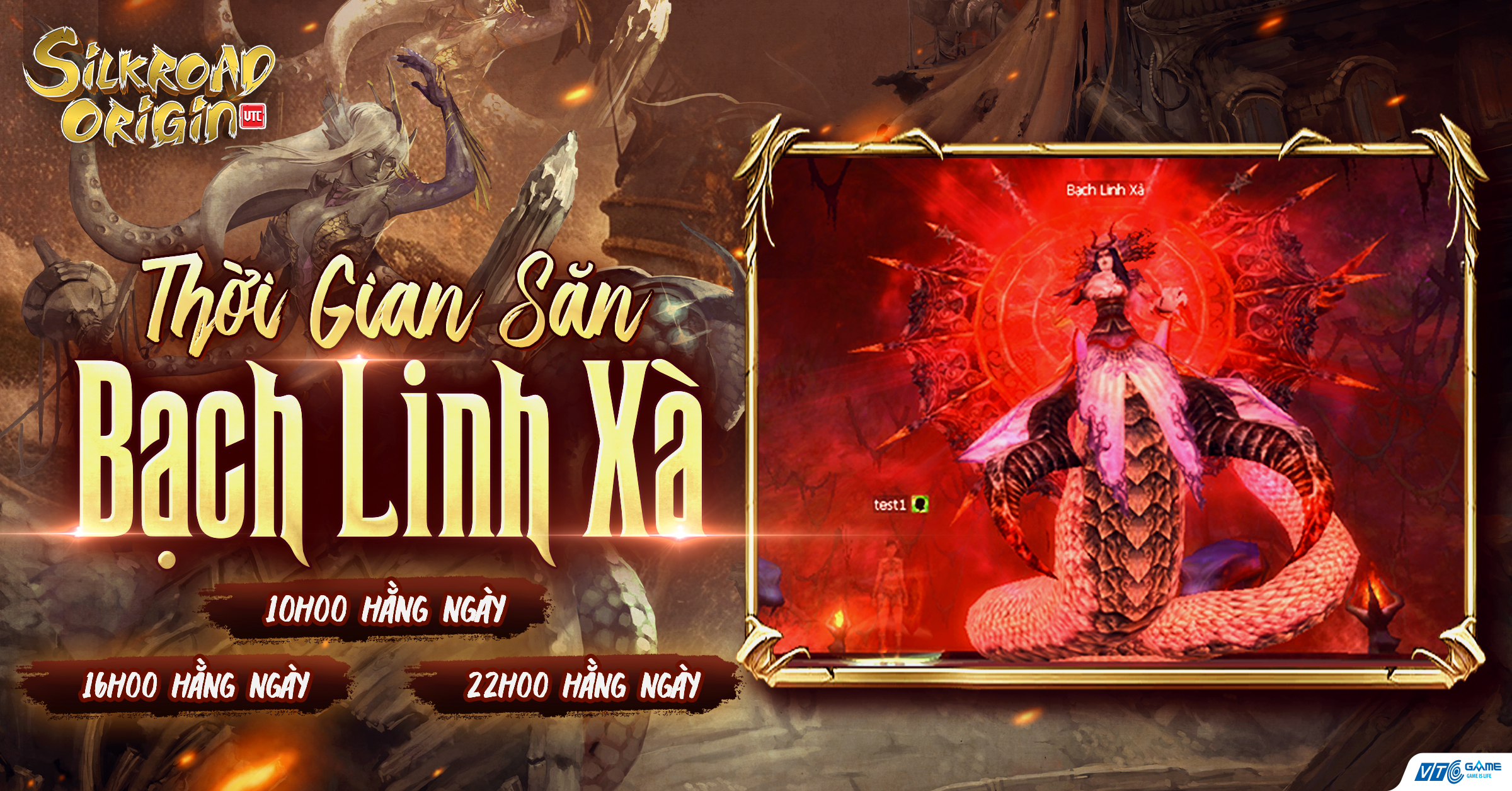 [Sự Kiện] Săn Bạch Linh Xà, nhận Silk về tay - Thông báo thay đổi thời ...