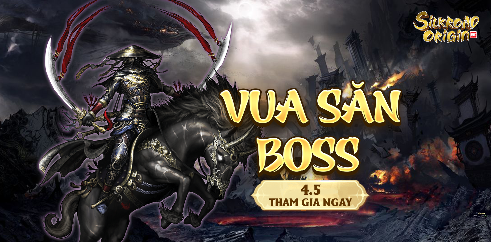 [SỰ KIỆN] TRUY TÌM VUA SĂN BOSS SILKROAD ORIGIN VTC – NGÀY 04.05.2025
