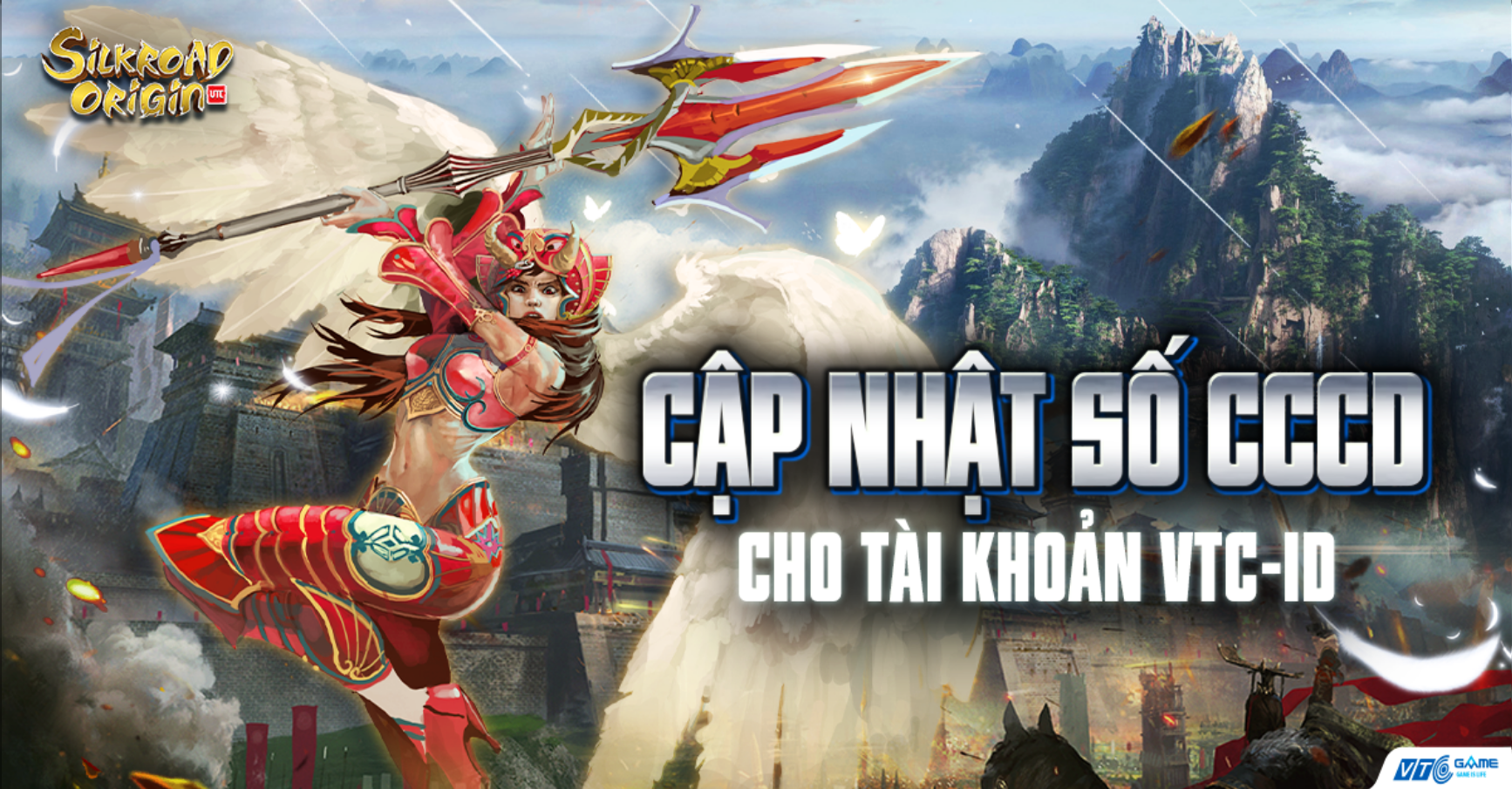 [Thông Báo] Cập nhật số CCCD cho tài khoản VTC-ID