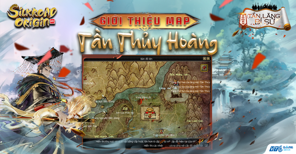 [Hướng Dẫn] Khai phá map Tần Thủy Hoàng - Bản cập nhật Tần Lăng Bí Sử SRO VTC