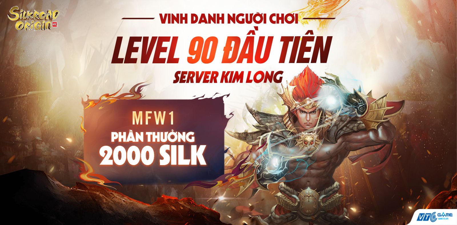 VINH DANH CAO THỦ ĐẦU TIÊN ĐẠT LEVEL 90 – SERVER KIM LONG GỌI TÊN MFW1!