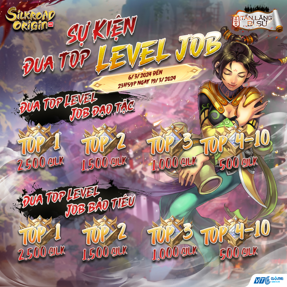 [Sự Kiện] Khởi tranh sự kiện Đua TOP Level và Đua TOP Level Job - BCN ...